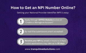 National Provider Identifier Standard NPI (Type & Process)